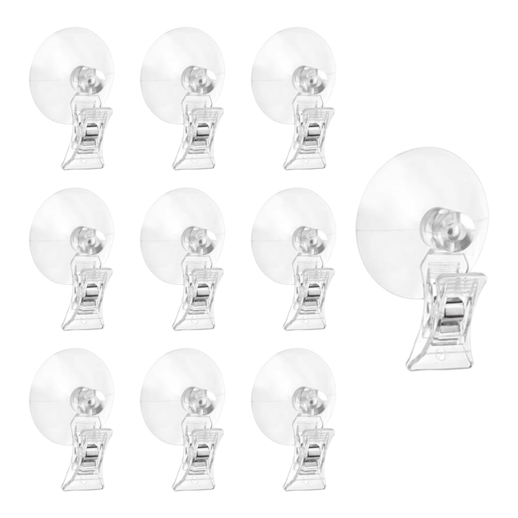 Versatile Retail Display Clips High Strength Suction Ad Hold for Thick ...