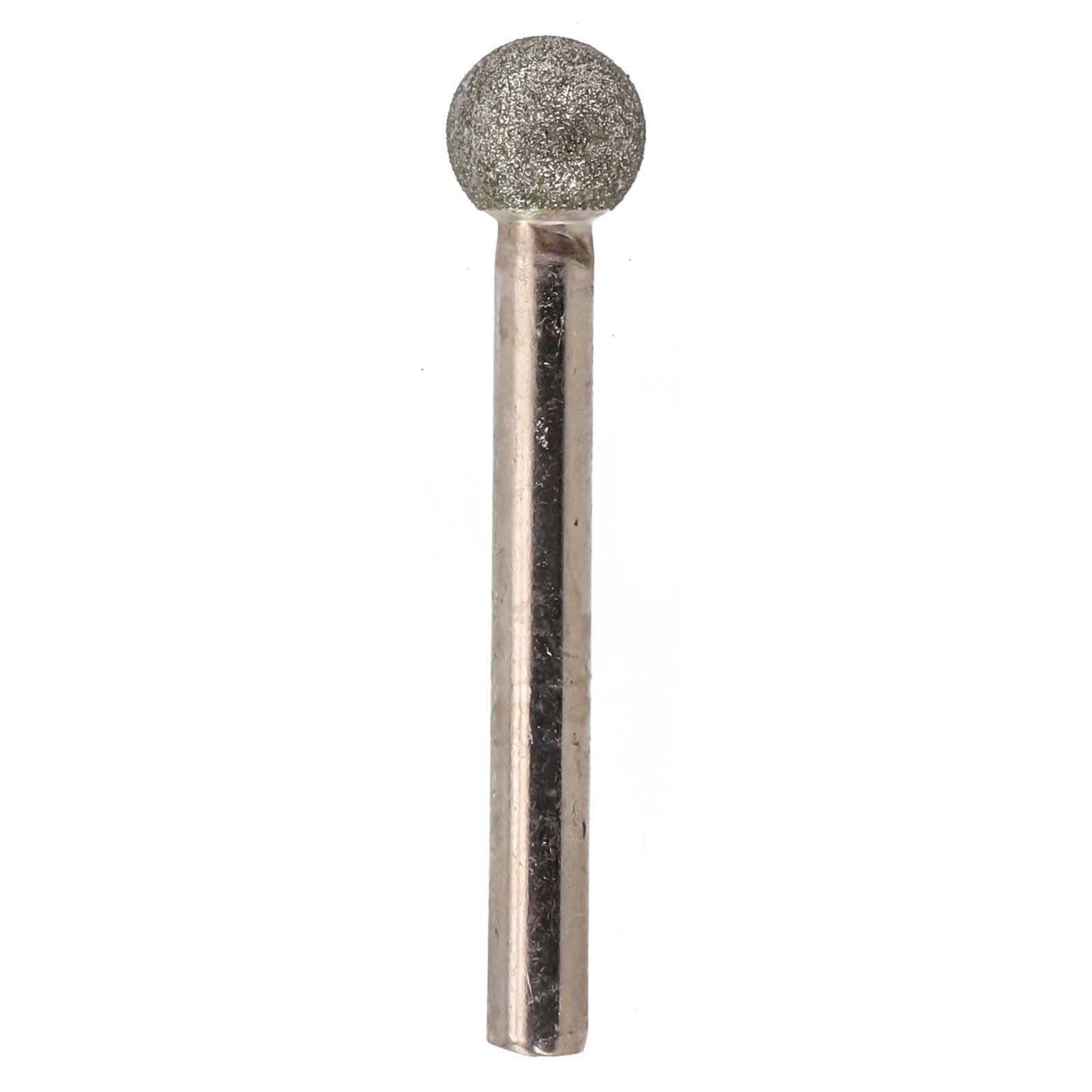 Versatile Round Ball Shape Diamond Grinding Bit 6Mm Shank For Stone ...