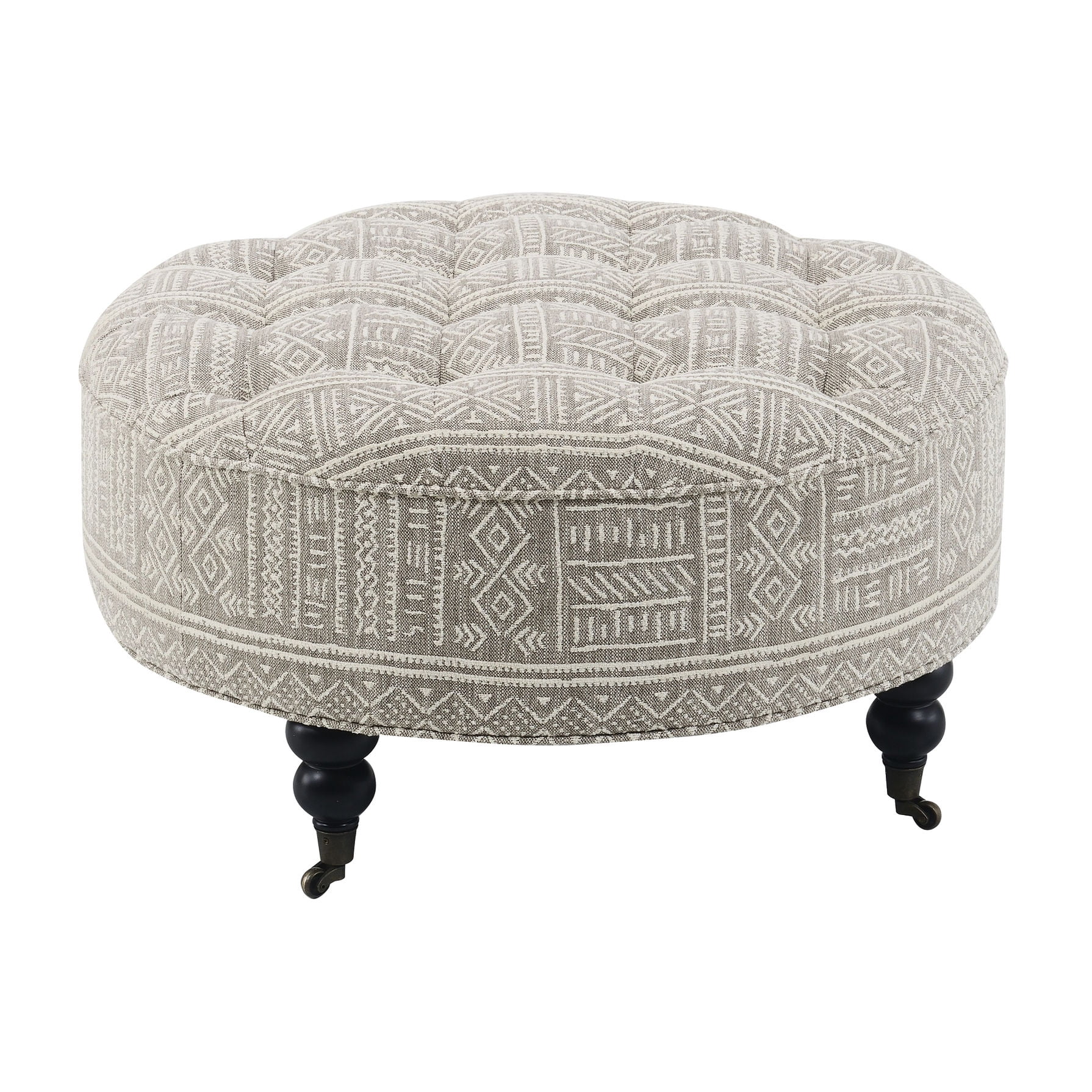 Versatile Round Ottoman - Multi - purpose Furniture for Your Home ...