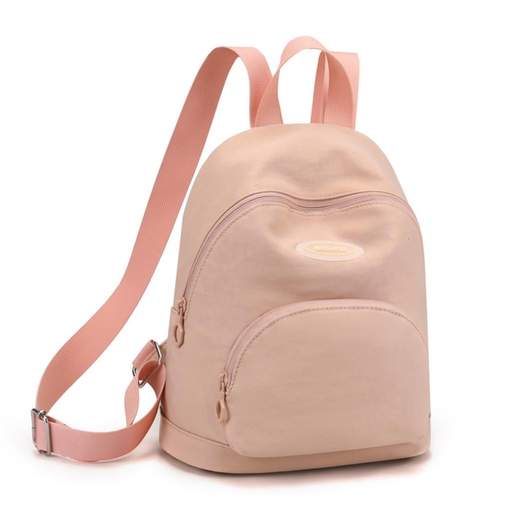 Versatile School Bag Nylon Book Bag Small Laptop Backpack Student ...