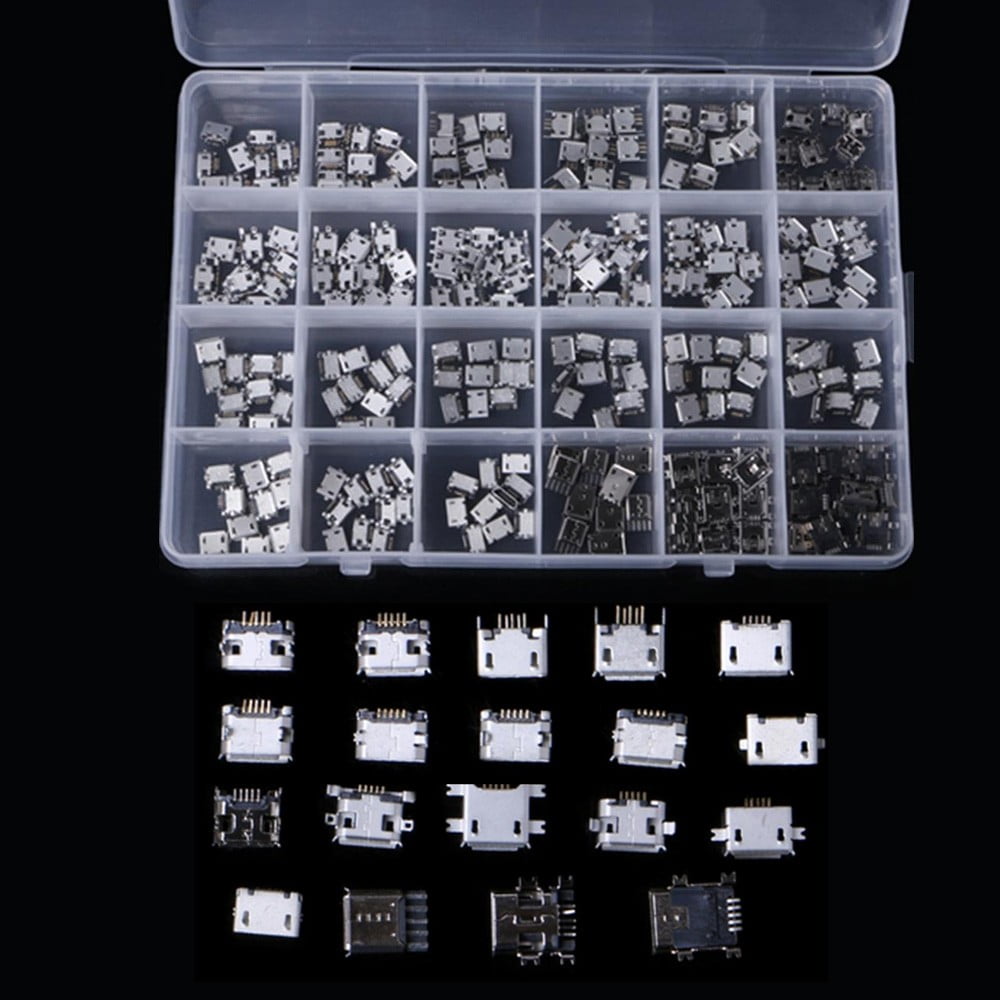 Versatile Set of 240 Models Micro USB Connector Socket Jack for MP3/45 ...