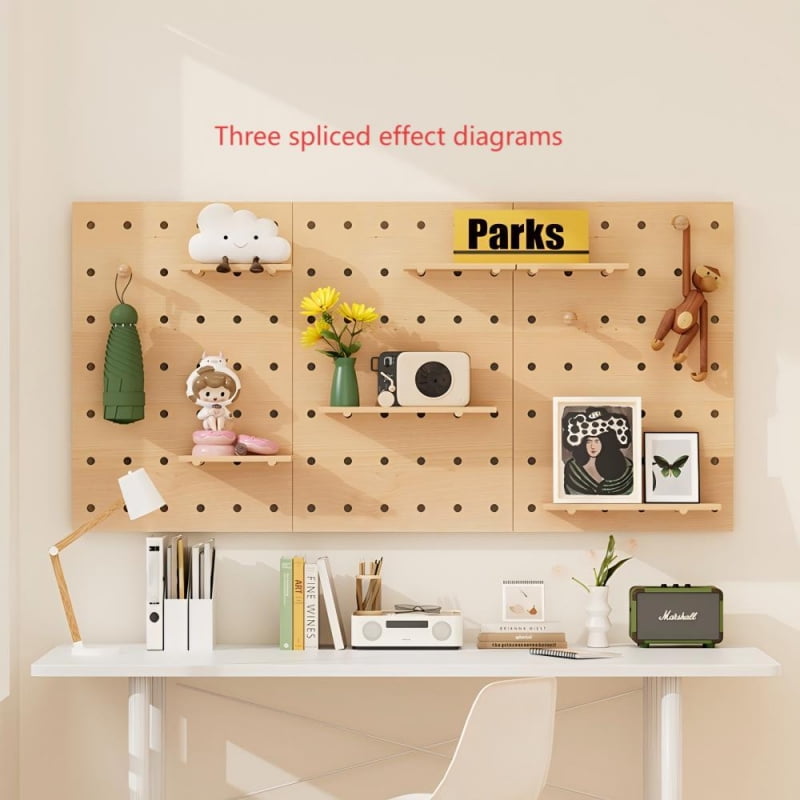 Versatile Sizes for Every Need Sensation! Utility Shelves wood 3 Piece ...