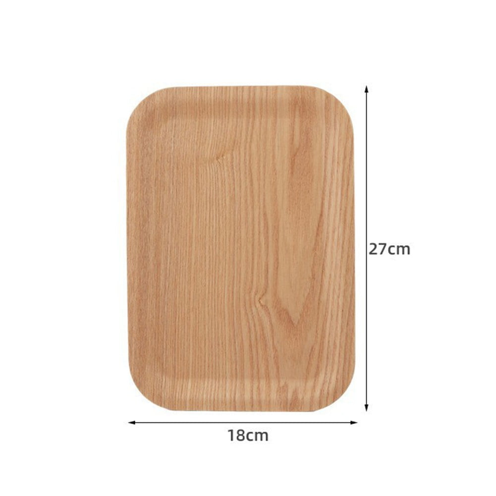 Versatile Solid Wood Rectangular Tray:Elegant and Sturdy for Various ...