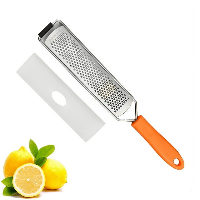 Versatile Stainless Steel Graters: Parmesan Cheese & Lemon Zester with ...