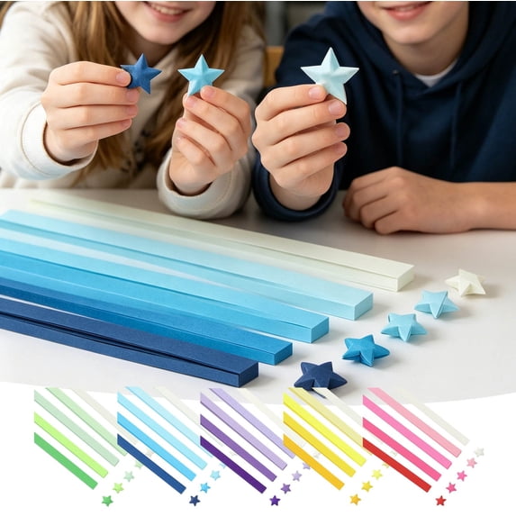 Versatile Star Paper Strips For Craft DIY Projects - Star & Art For ...