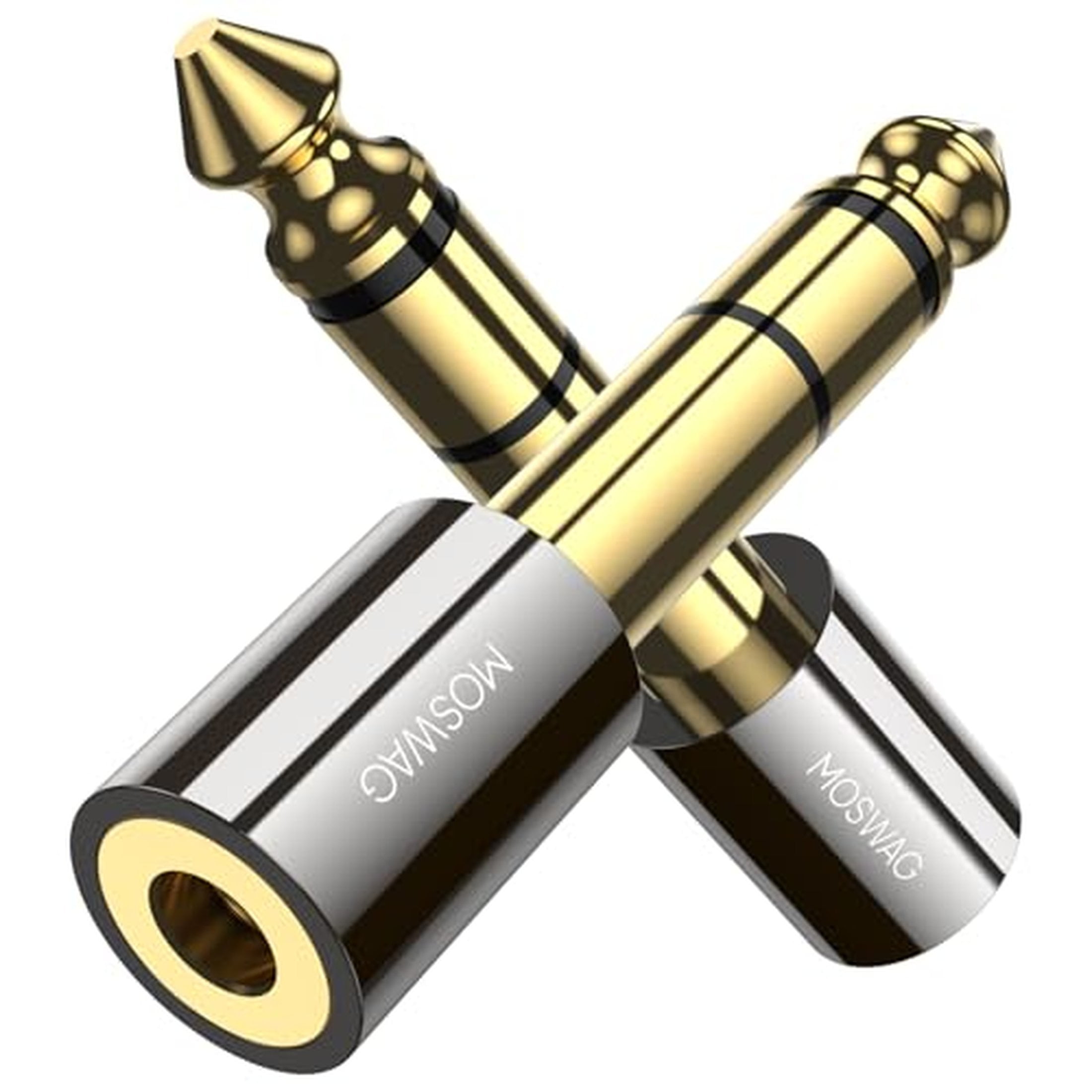 Versatile Stereo Audio Jack Adapter Set for Guitar and Headphones ...