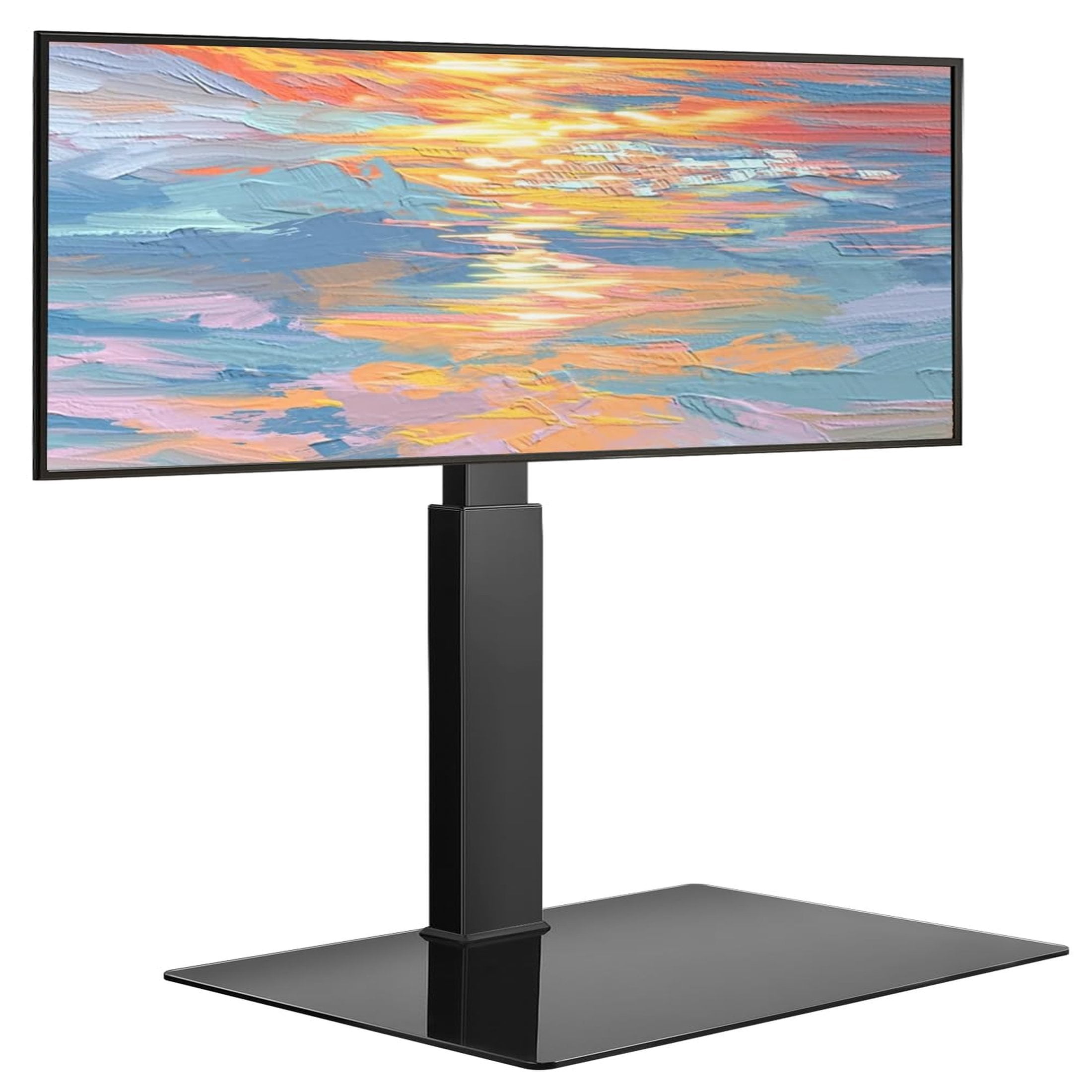 Versatile Swivel Floor TV Stand for 27-60 Inch Screens with Adjustable ...