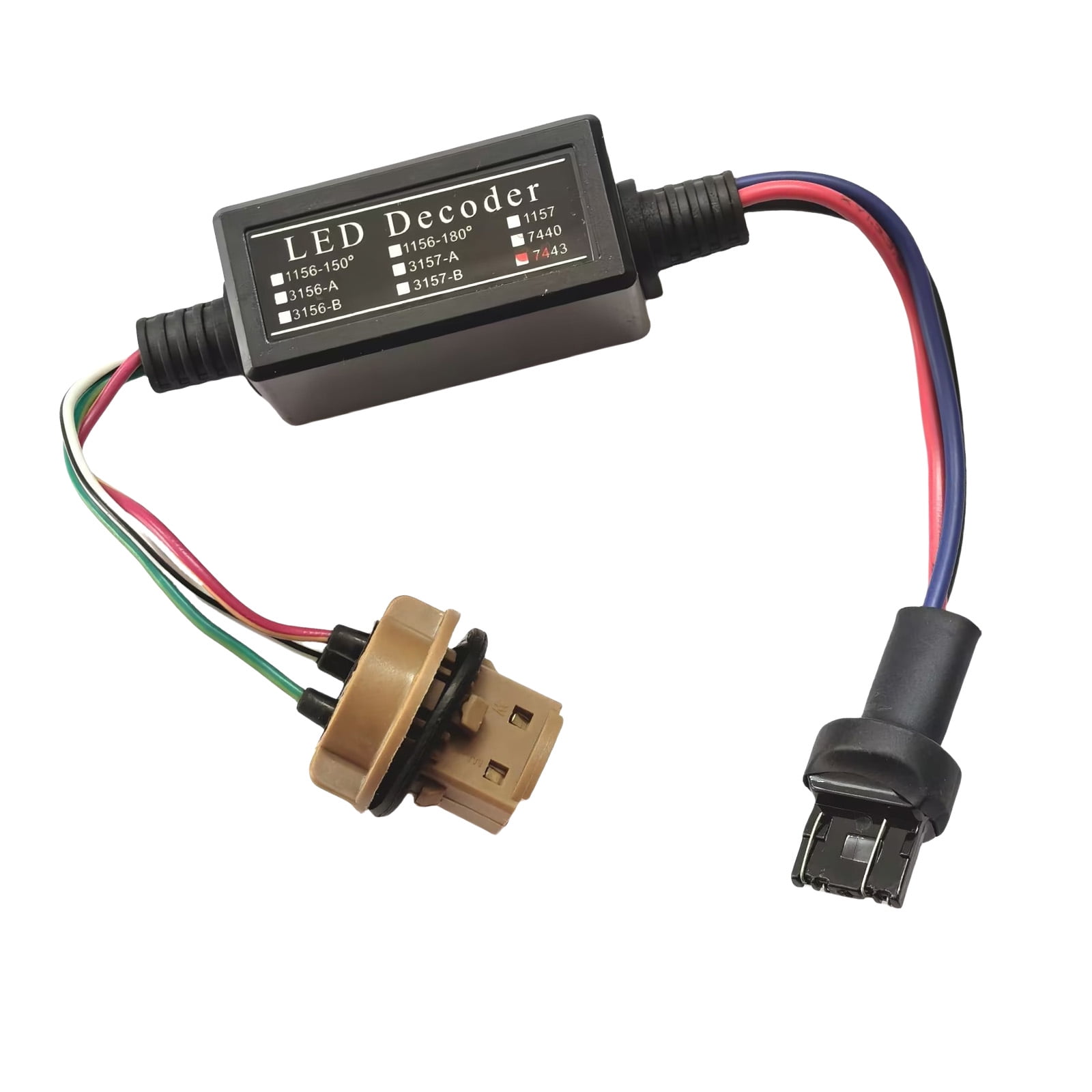 Versatile T20 7443 LED Light Decoders Brake Light Decoders Automotive ...