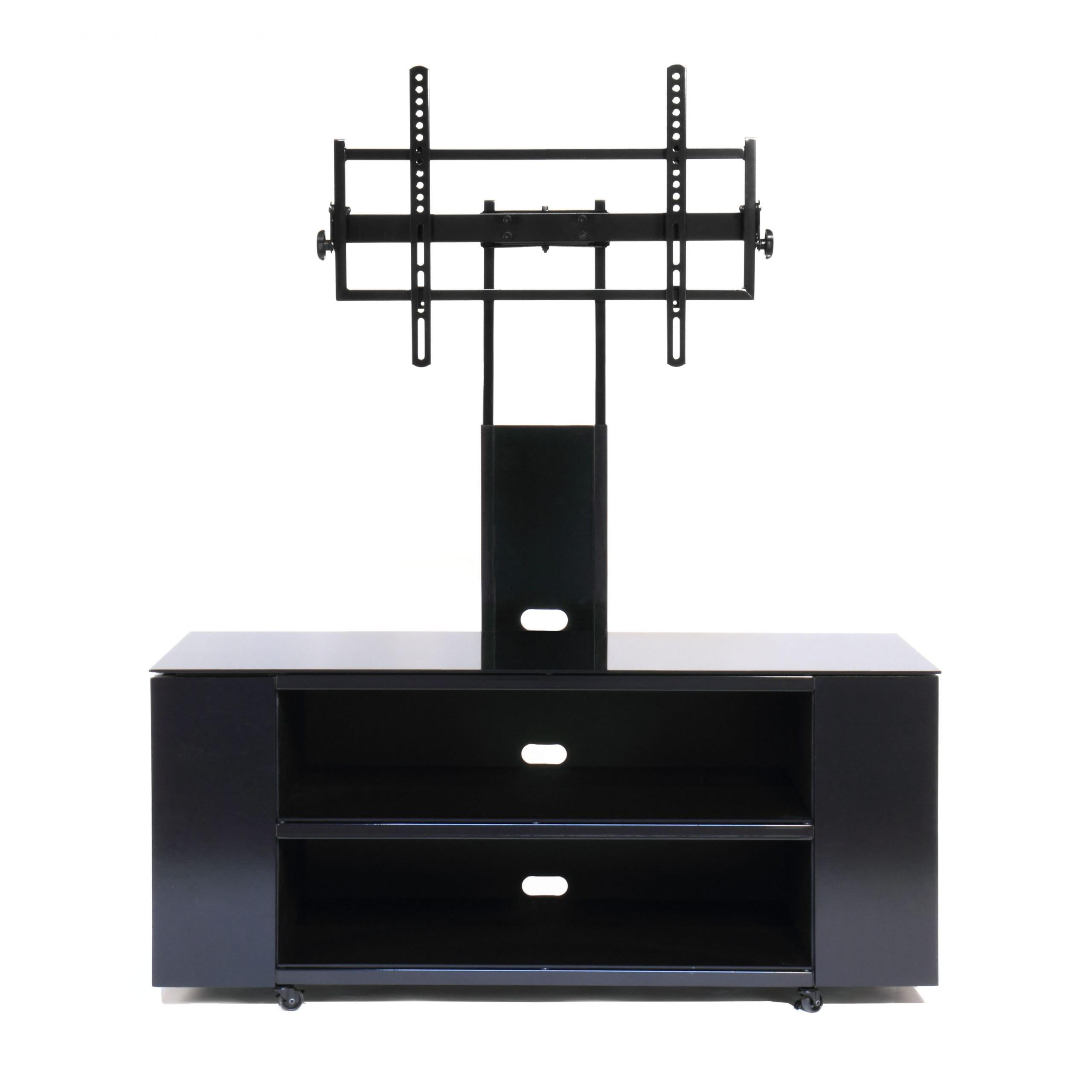 Versatile TV Stand with Mount & Multimedia Storage Cabinet for Up to 90 ...