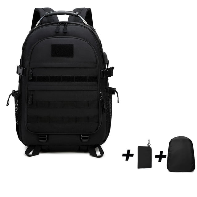 Versatile Tactical Backpack, High-Density Fabric Waterproof Rucksack ...