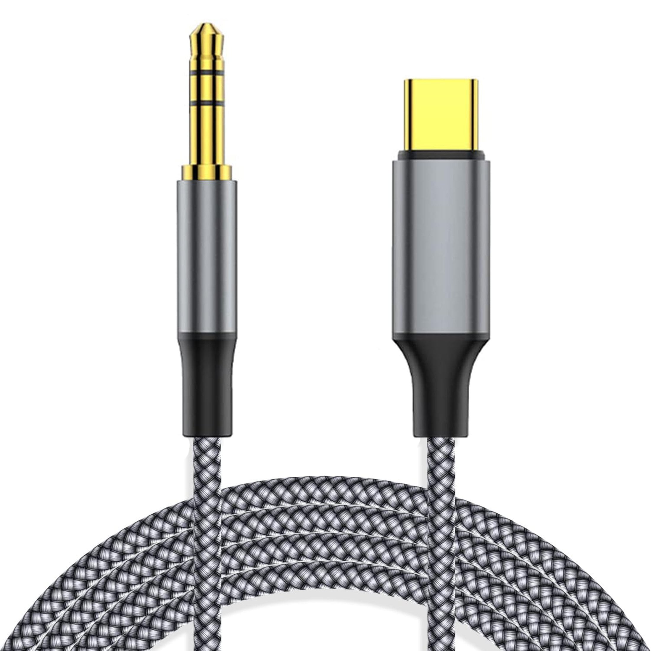 Versatile USB C to 3.5mm Aux Audio Cable for iPhone and Android Devices ...