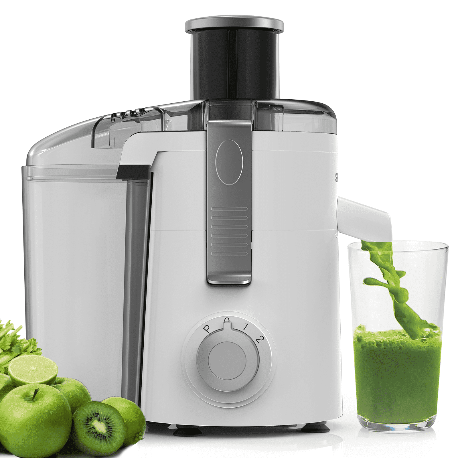 Free Shipping! SIFENE 500W High-Speed Juicer Machine, 3-Speed Settings ...