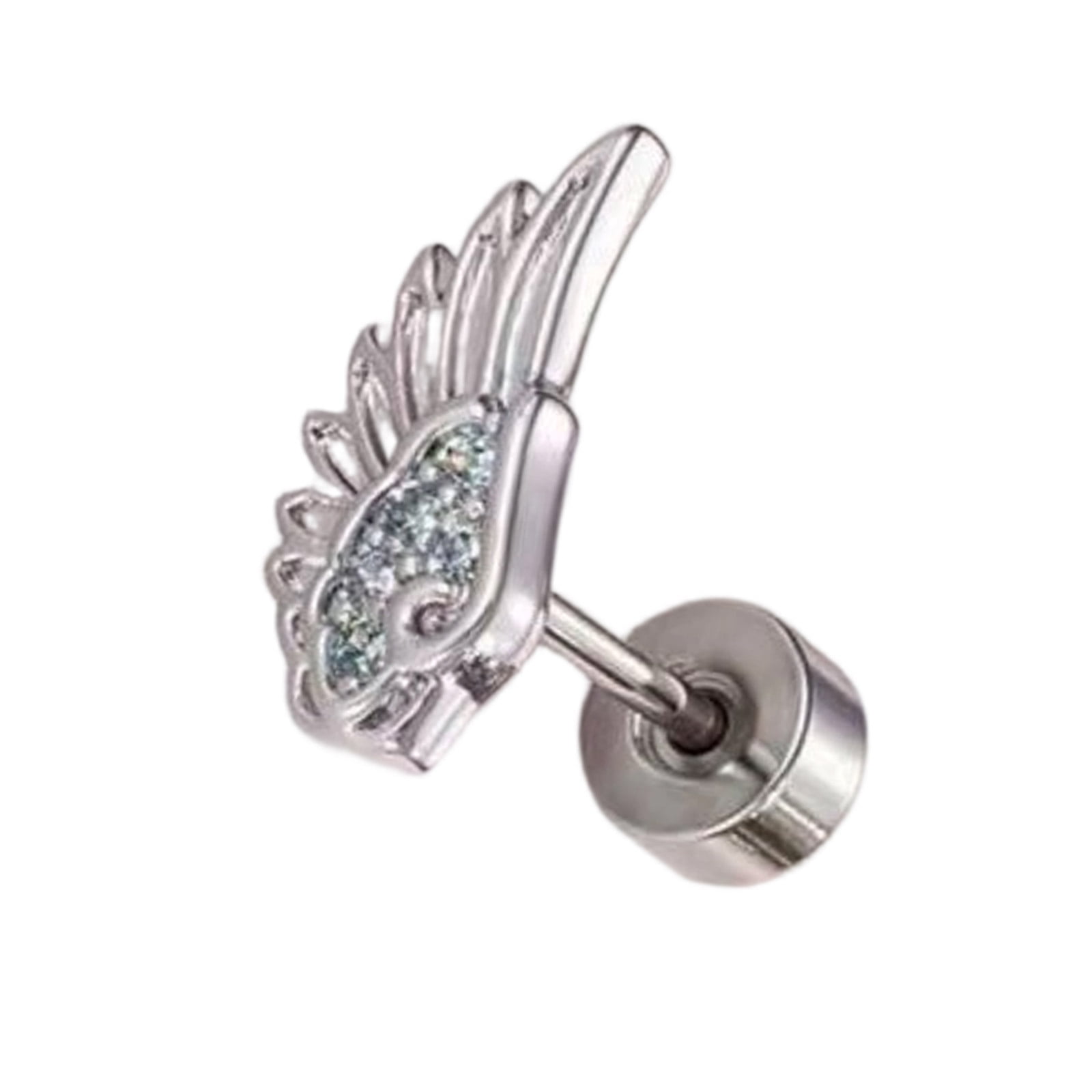 Versatile Wing Studs Earrings for Cartilage Piercing Easy Mixed ...