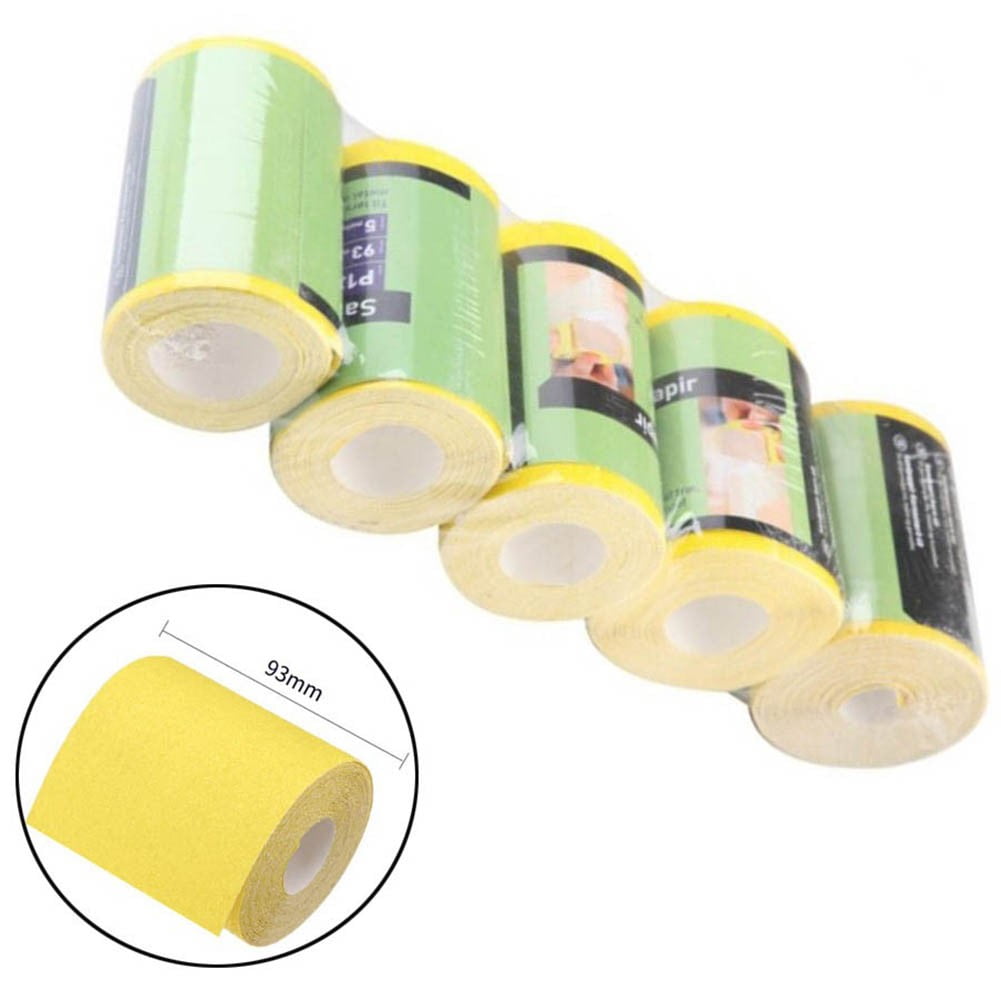 Versatile Yellow Aluminium Oxide Sandpaper Roll For Hand Sanding Blocks ...