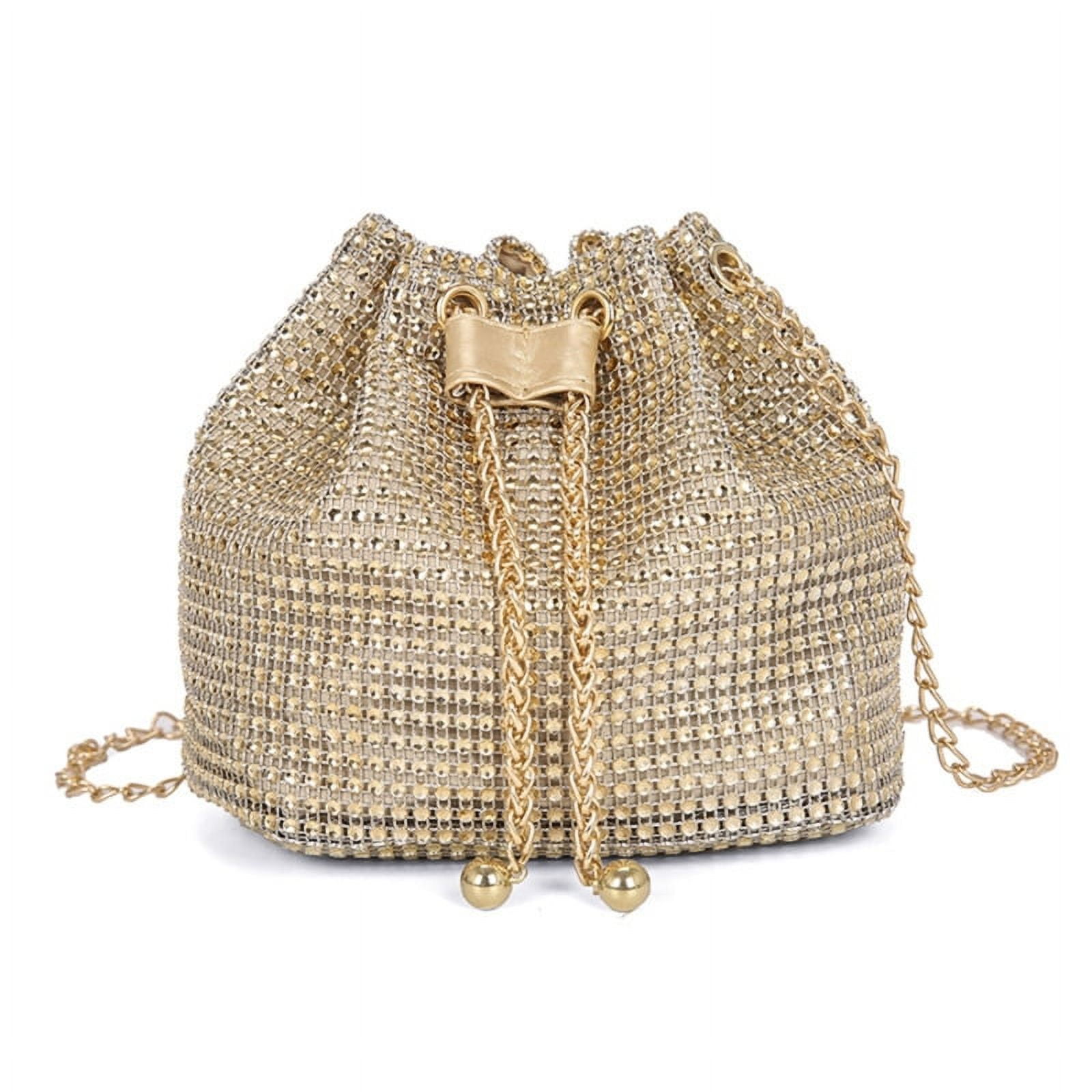Versatile and Chic Bucket Bag Drawstring Crossbdoy Purse for Various ...