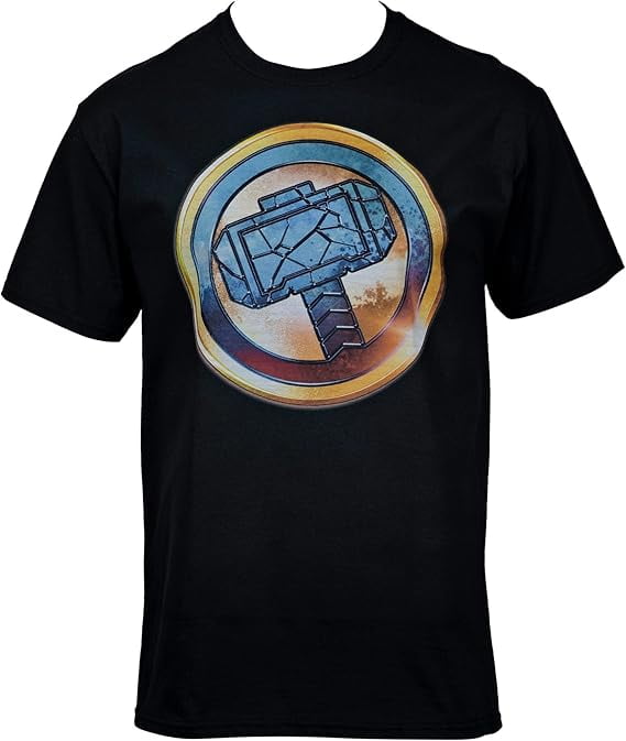 Versatile designs for all occasions - Thor Mjolnir Golden Emblem T ...