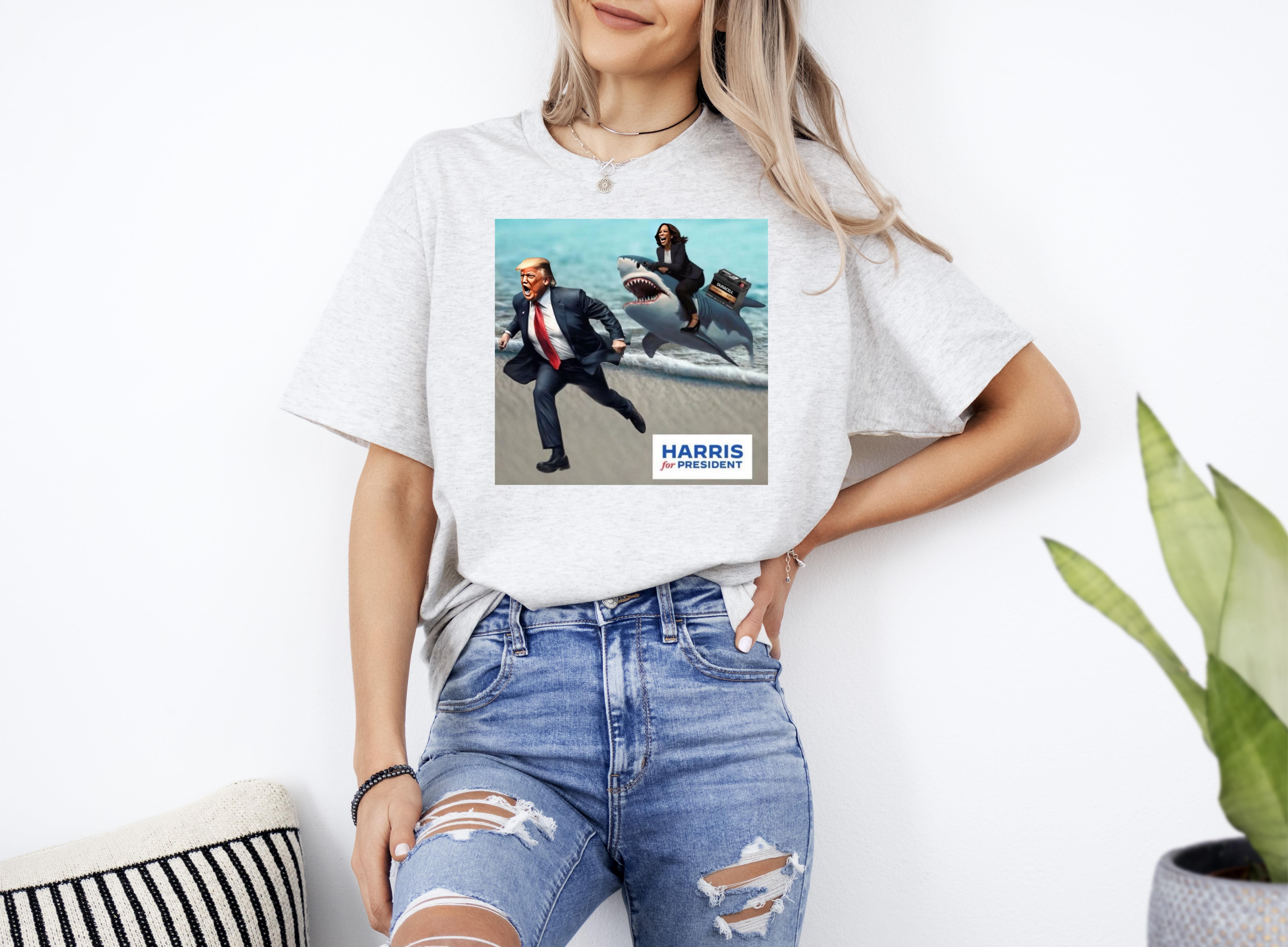 Versatile designs for all occasions, Trump And Kamala Harris Riding A ...