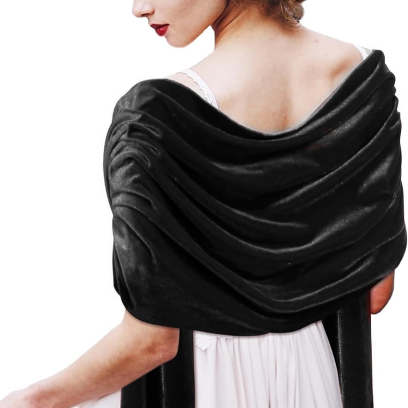 Versatiles Velvets Shawl Travel Office Light weight Shawl Everyday Use ...