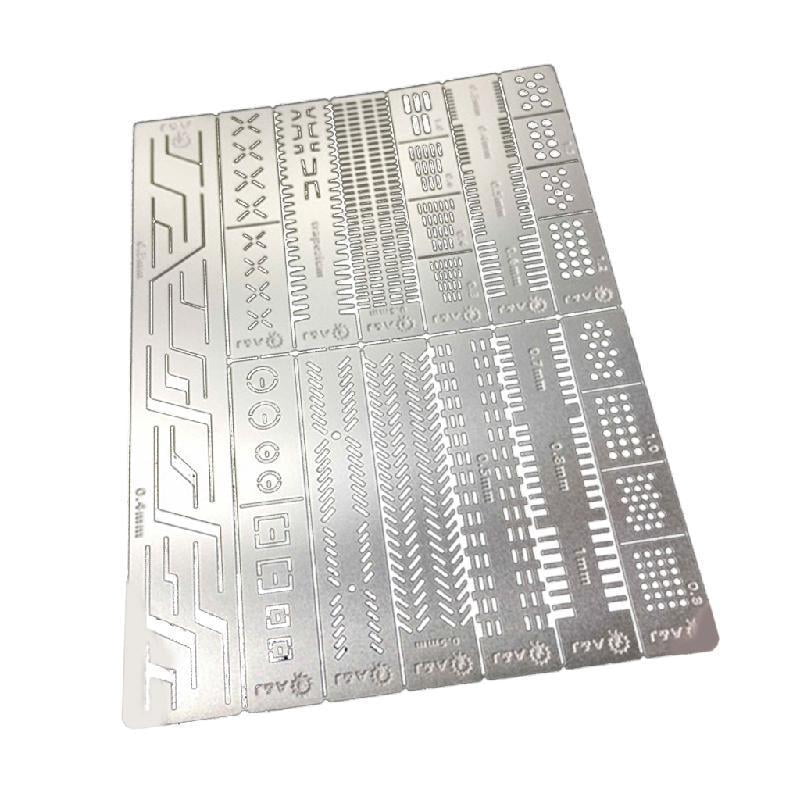 Versatility 12 In 1 Scribes Line Templates Ruler Carving Auxiliary ...