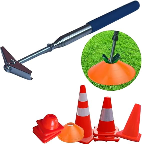Versatyle Easy Cone Pickup Stick | Retractable Cone Picker Upper for ...