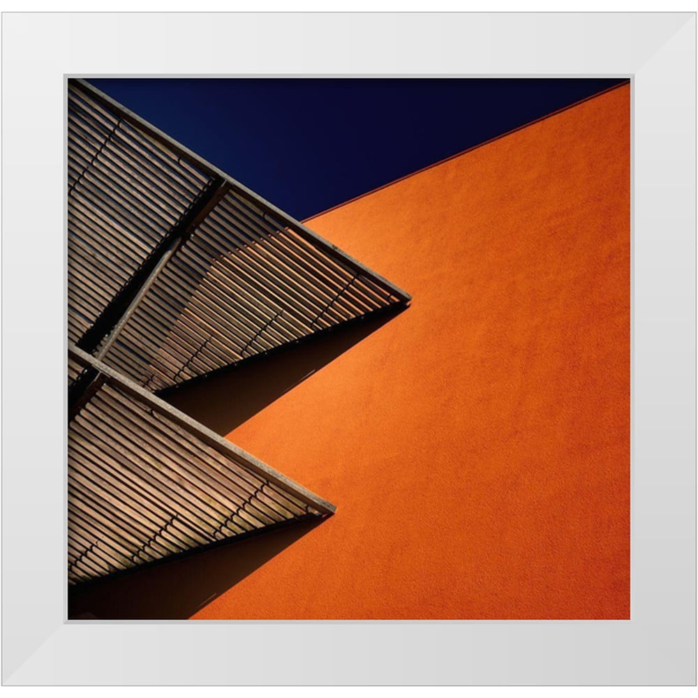 Verschelden, Harry 27x26 White Modern Wood Framed Museum Art Print ...