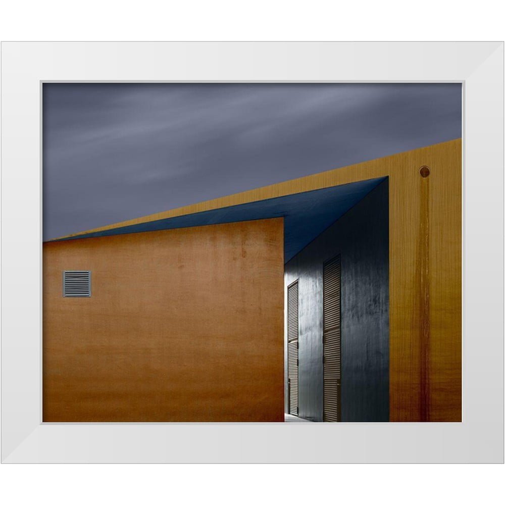 Verschelden, Harry 31x26 White Modern Wood Framed Museum Art Print ...