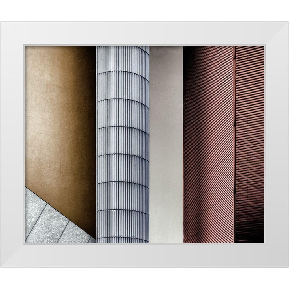 Verschelden, Harry 31x26 White Modern Wood Framed Museum Art Print ...