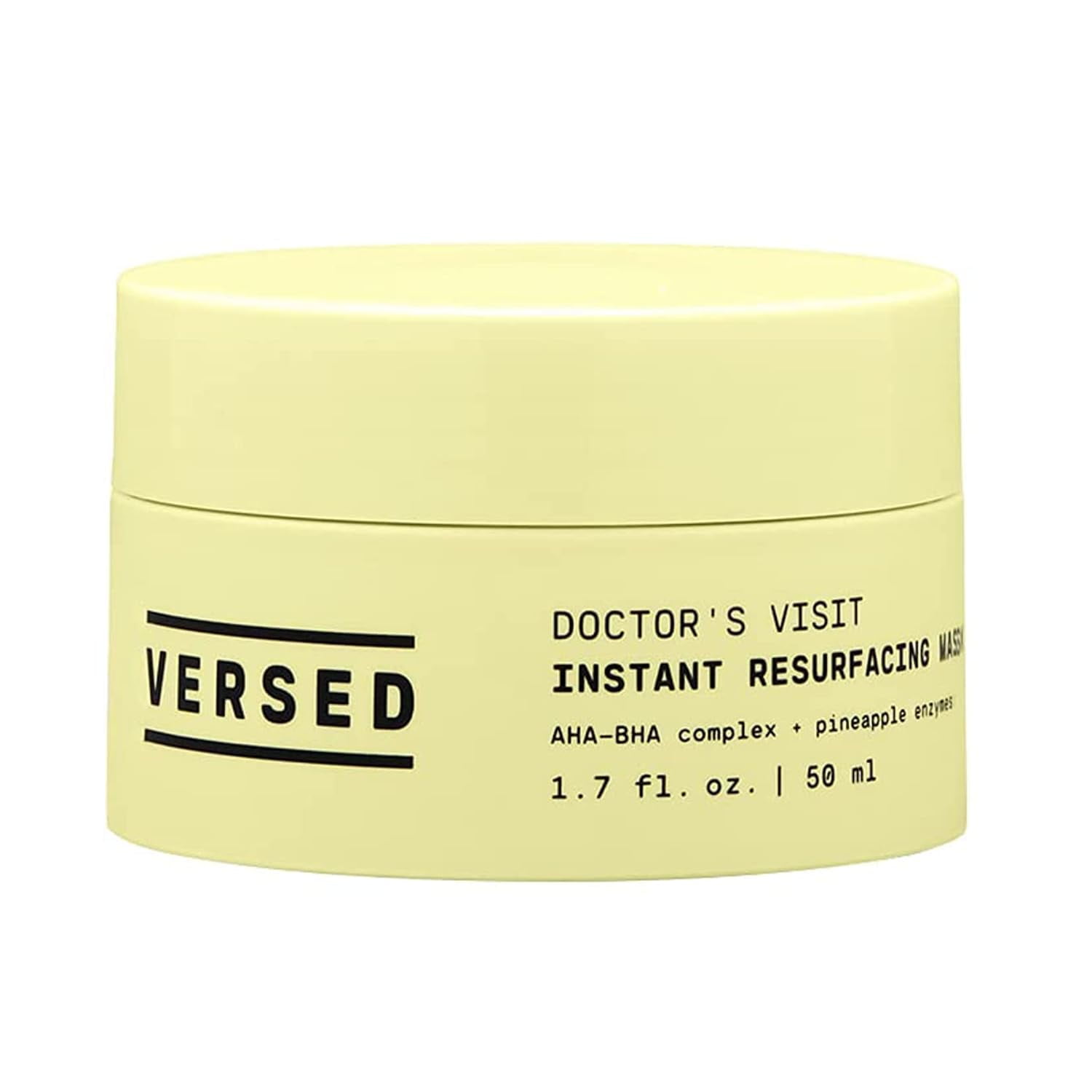 Versed Doctor’s Visit Instant Resurfacing Face Mask - AHA, BHA and Enzyme Exfoliating Mask Helps ...