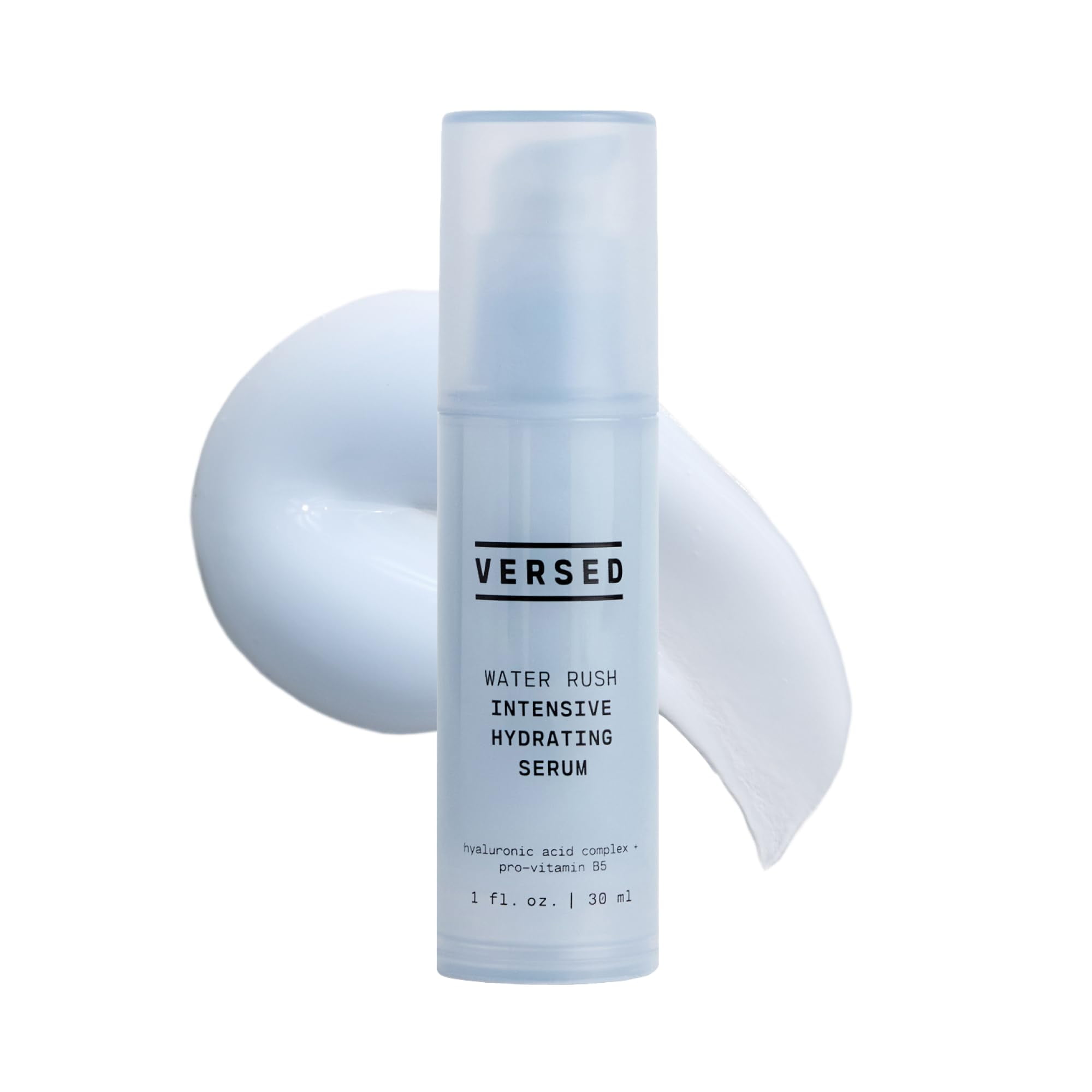 Versed Water Rush Intensive Hydrating HYZ01 Serum - Hyaluronic Acid Serum for Face with Vitamin ...