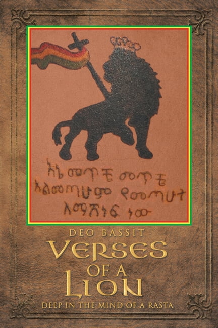 Verses of a Lion : Deep in the Mind of a Rasta - Walmart.com