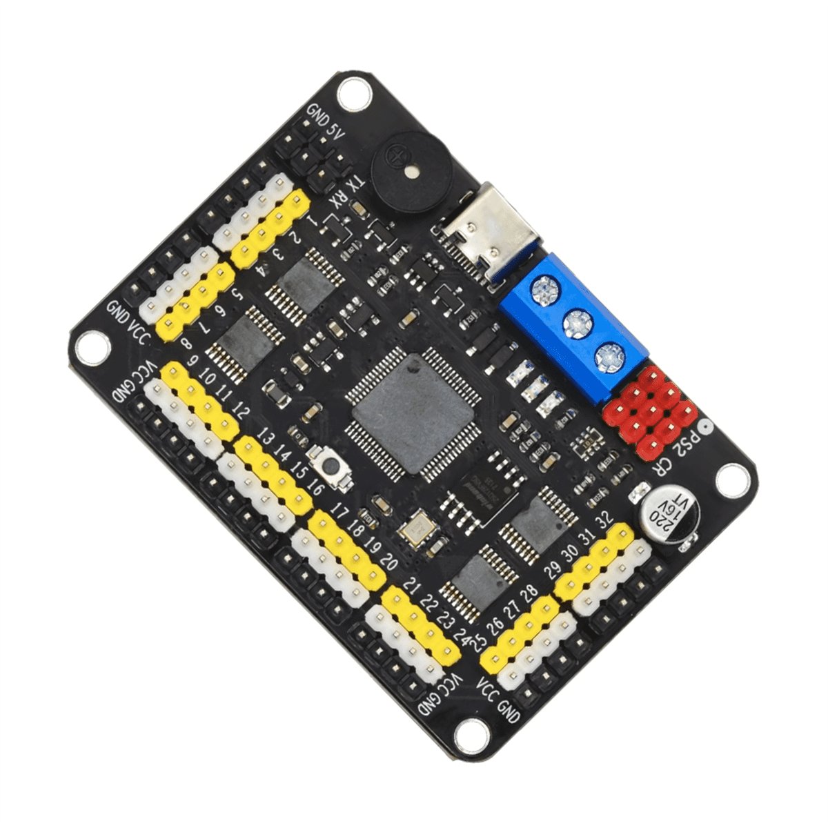 Version 32 Channel Robot Servo Control Board Servo Motor Controller PS ...