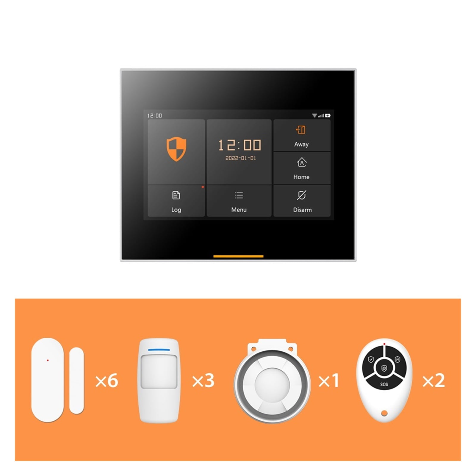 Version Tuya Intelligent Wireless House Security Alarm System Kits ...