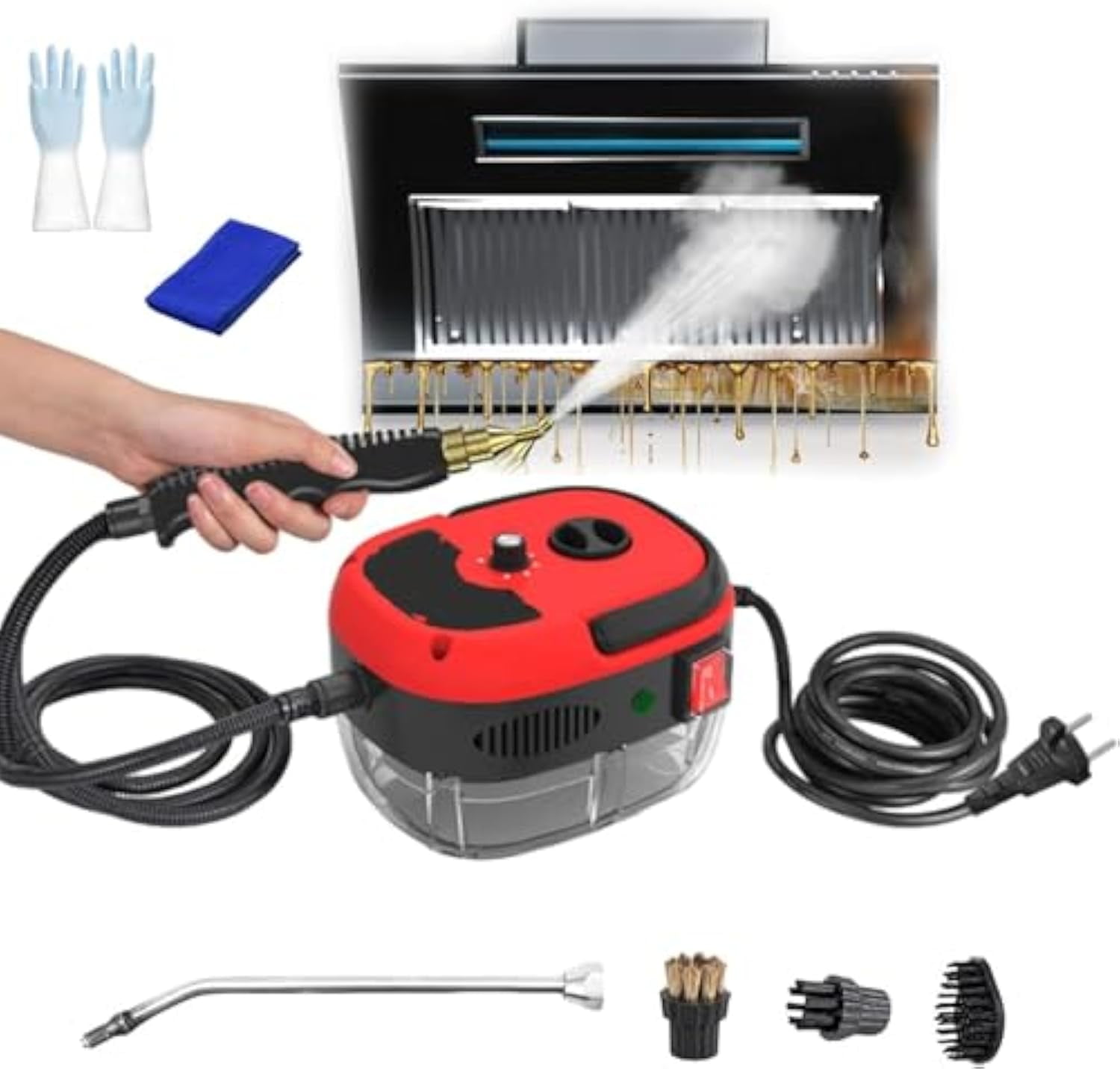 Versora Pro Car Steam Cleaner 2500w High-Temp Portable Machine,Ailsion ...