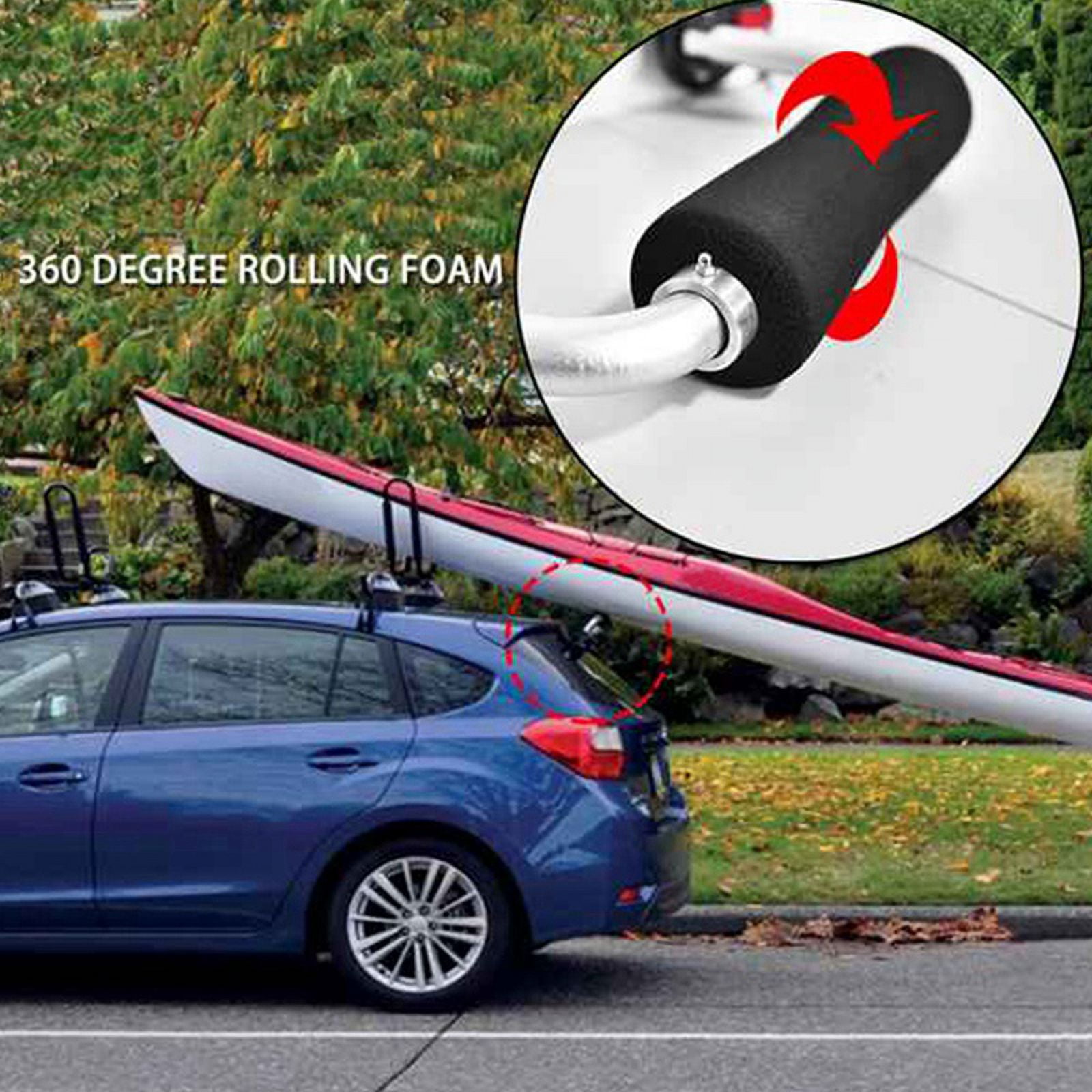 Vert-Roller Rack with Suction Cup for Car and SUV, Load Assist ...