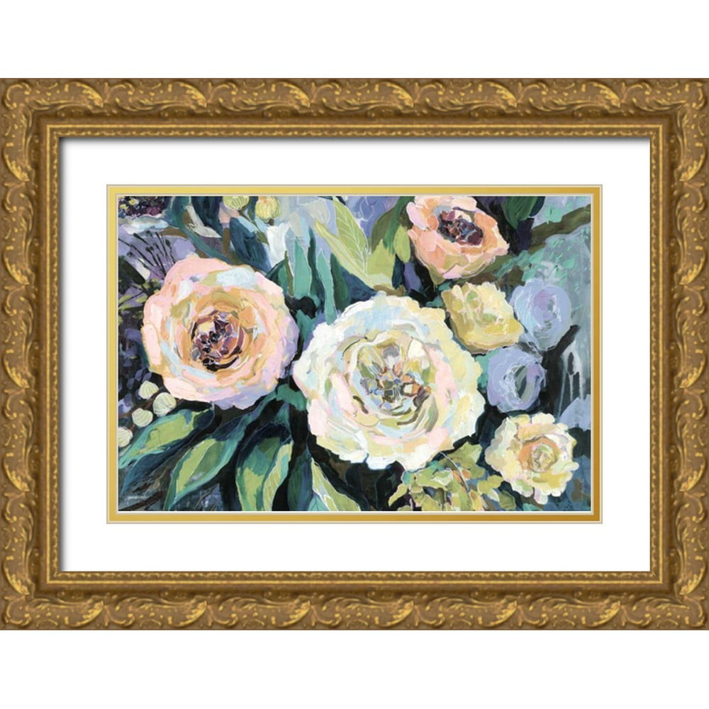 Vertentes, Jeanette 14x11 Gold Ornate Wood Framed with Double Matting ...