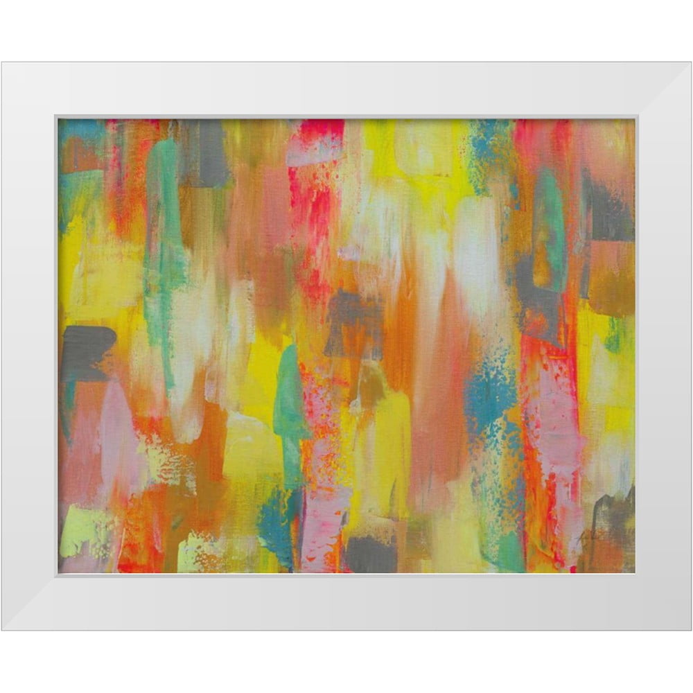 Vertentes, Jeanette 14x12 White Modern Wood Framed Museum Art Print ...