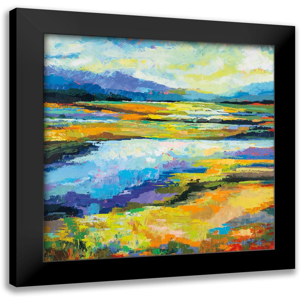 Vertentes, Jeanette 15x15 Black Modern Framed Museum Art Print Titled ...