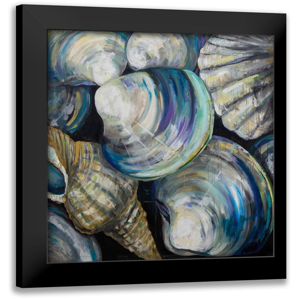 Vertentes, Jeanette 15x15 Black Modern Framed Museum Art Print Titled ...
