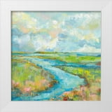 Vertentes, Jeanette 15x15 White Modern Wood Framed Museum Art Print ...