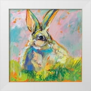 Panasenko, Inna 20x20 White Modern Wood Framed Museum Art Print Titled ...