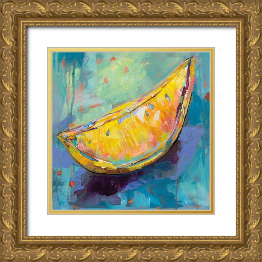 Vertentes, Jeanette 26x26 Gold Ornate Wood Framed with Double Matting ...
