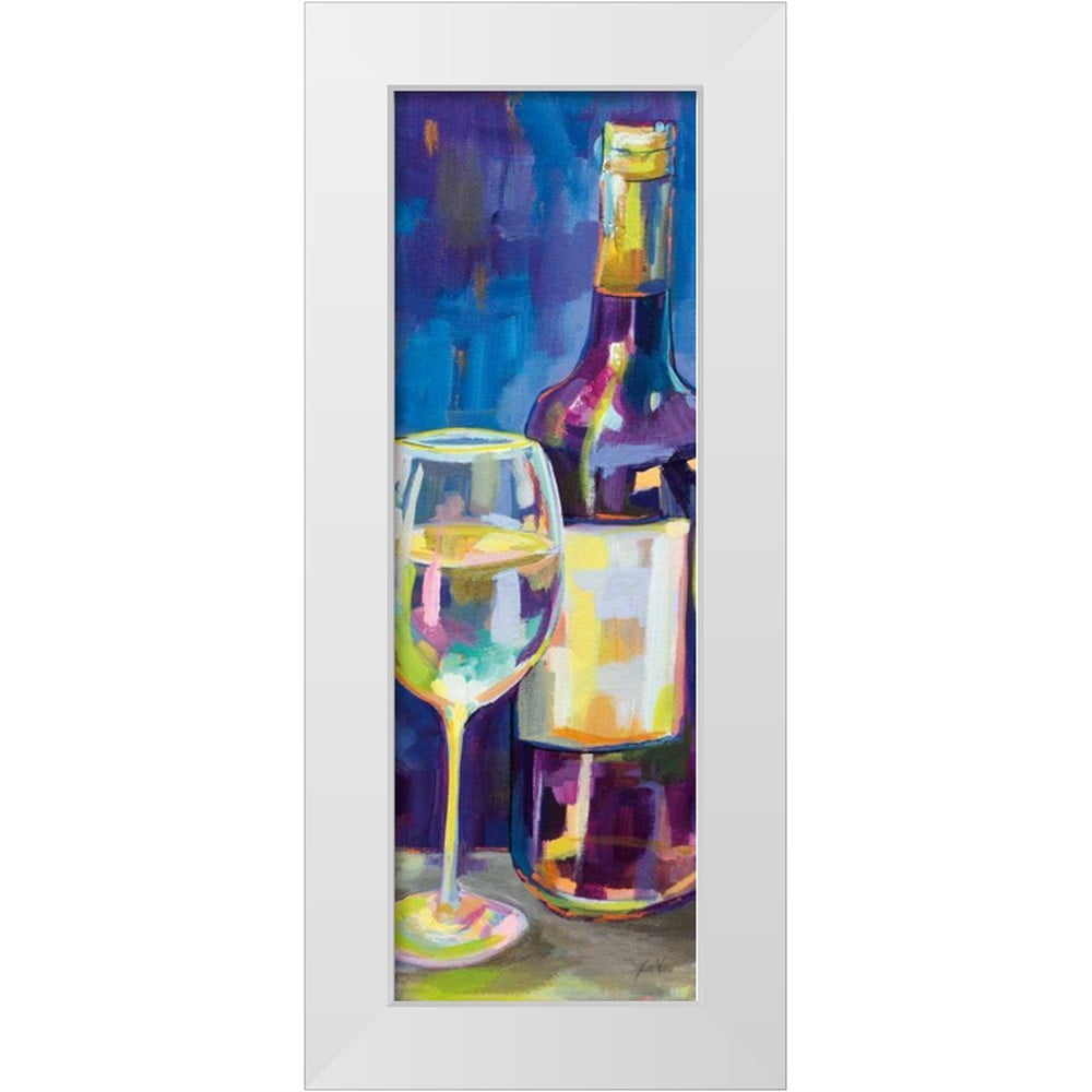 Vertentes, Jeanette 9x18 White Modern Wood Framed Museum Art Print ...