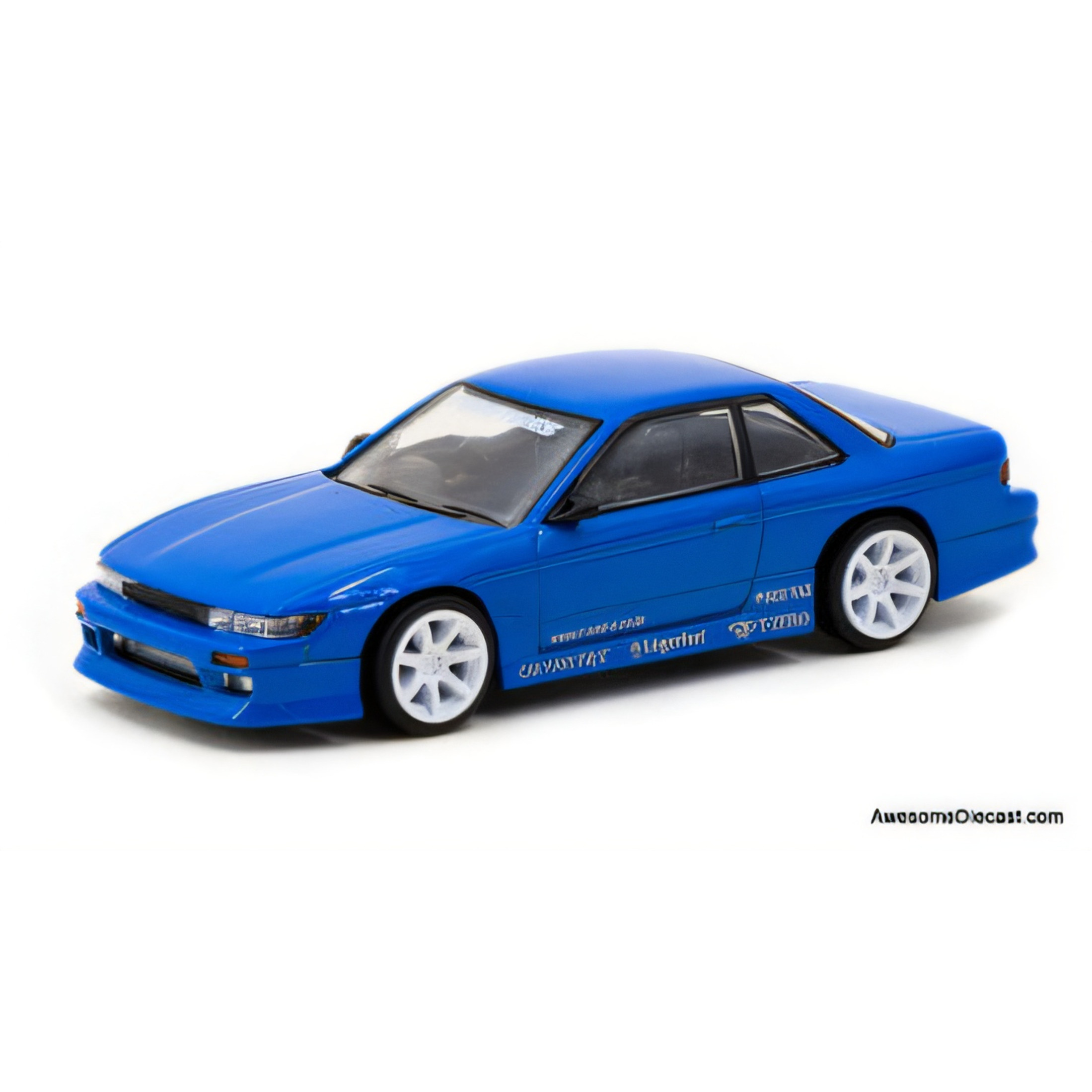 Vertex Nissan Silvia S13, Blue Metallic: Toyo Tires 1:64 Diecast Model ...