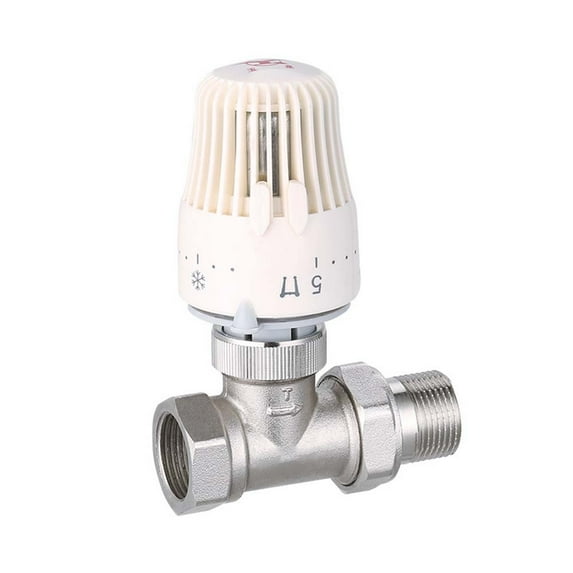 Vertical Automatic Thermostatic Radiator Valve Floor Heating Special ...