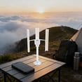Vertical Axis Wind Turbine Model, 3-Blade Wind Generator with 3-Phase ...