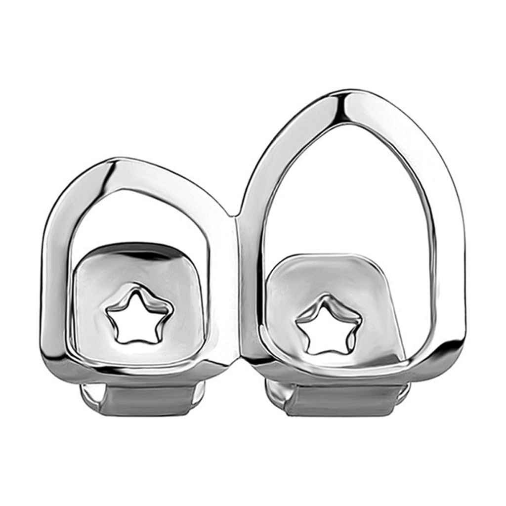 Vertical Bar Teeth Caps HipHop Single/Double Tooth Grillzs Caps Top ...