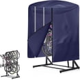 Vertical Bike Rack Cover for Garage - Waterproof Freestanding Bike ...