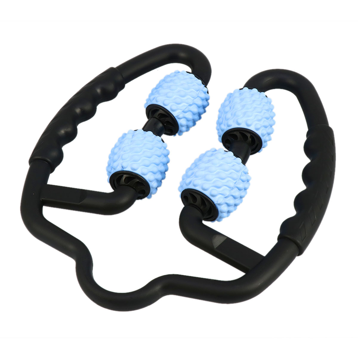 Raindrops Black Muscle Relaxer Massage Roller for Exercising Use ...