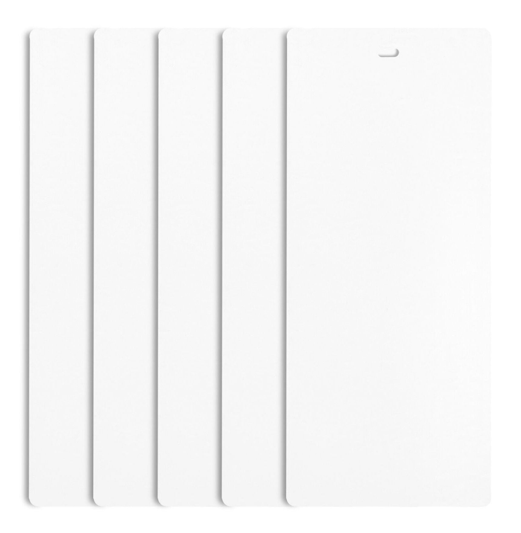 Vertical Blind Slats Vanes Replacement Blinds Home Windows 64.5" x 3.5" White - Walmart Business ...