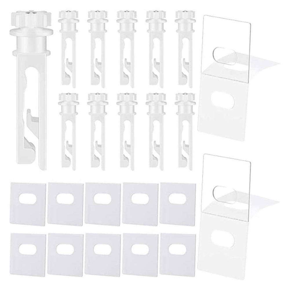 Vertical Blinds Repair Kit,12 Pulley Inserts & 12 Repair Pieces for ...